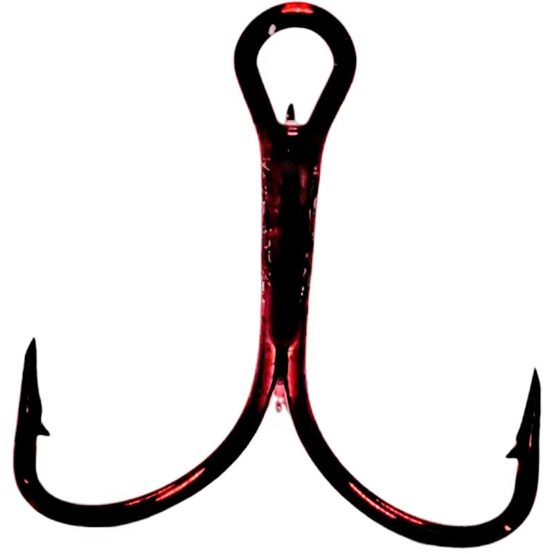 Red Treble Hooks – Digger's Jig Tails