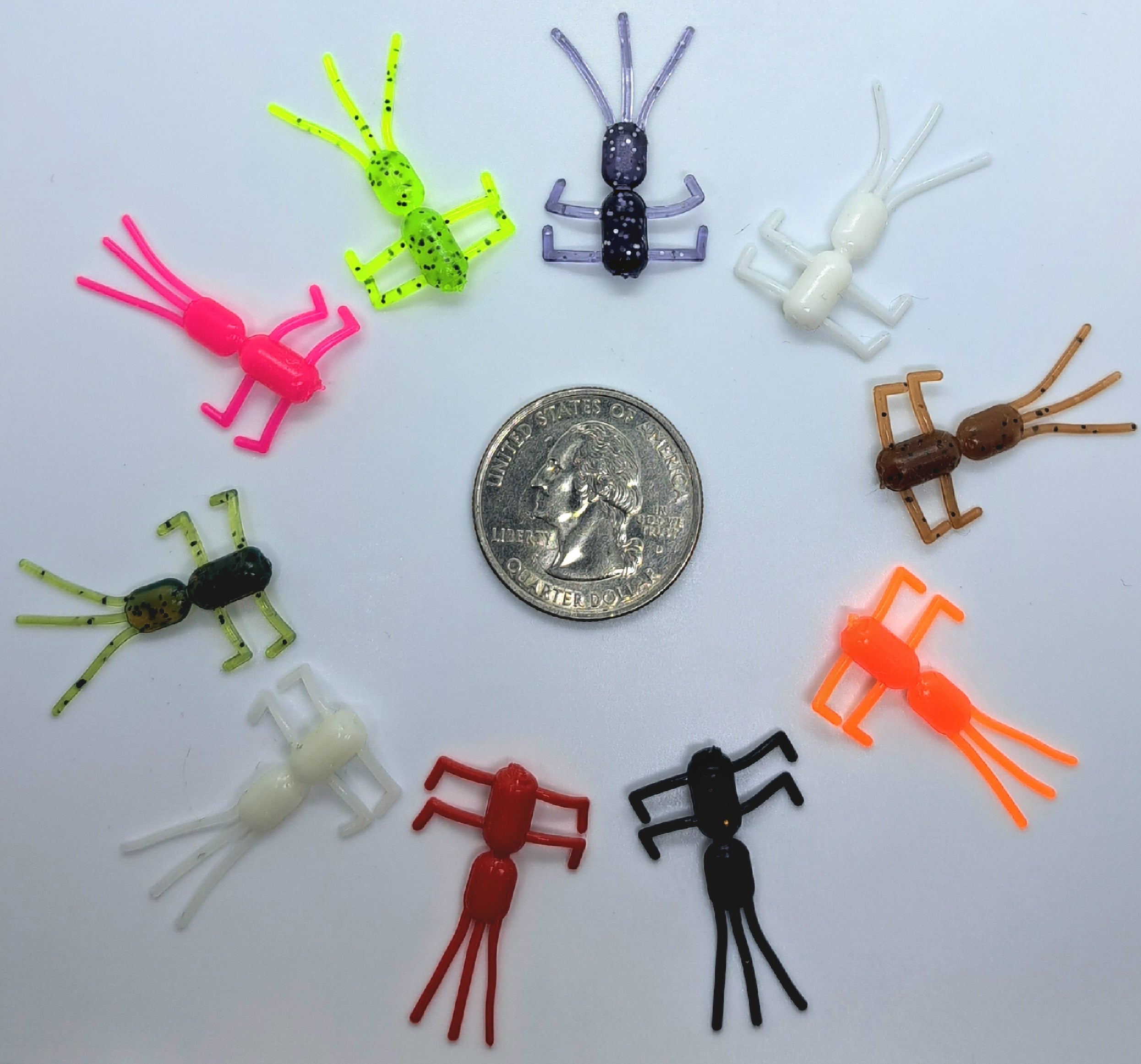 1" Ice Mites – Digger's Jig Tails