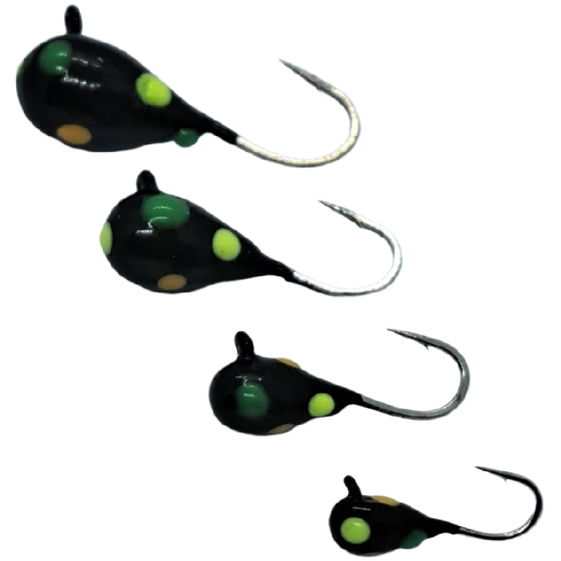 Black Wonderbread Glow – Digger's Jig Tails