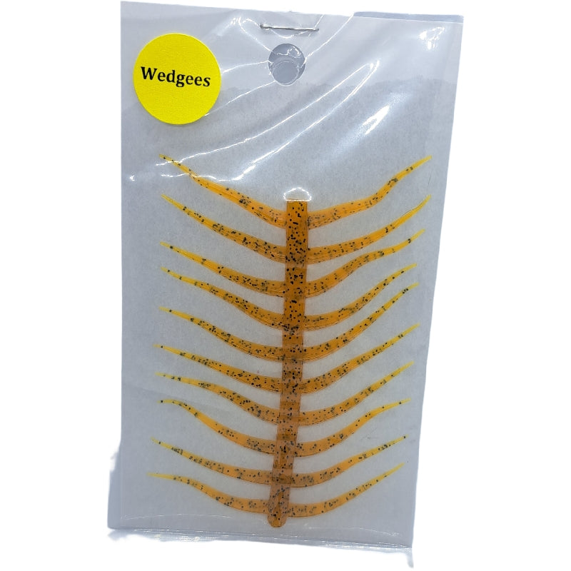 Sweet Potato/Black Flk – Digger's Jig Tails