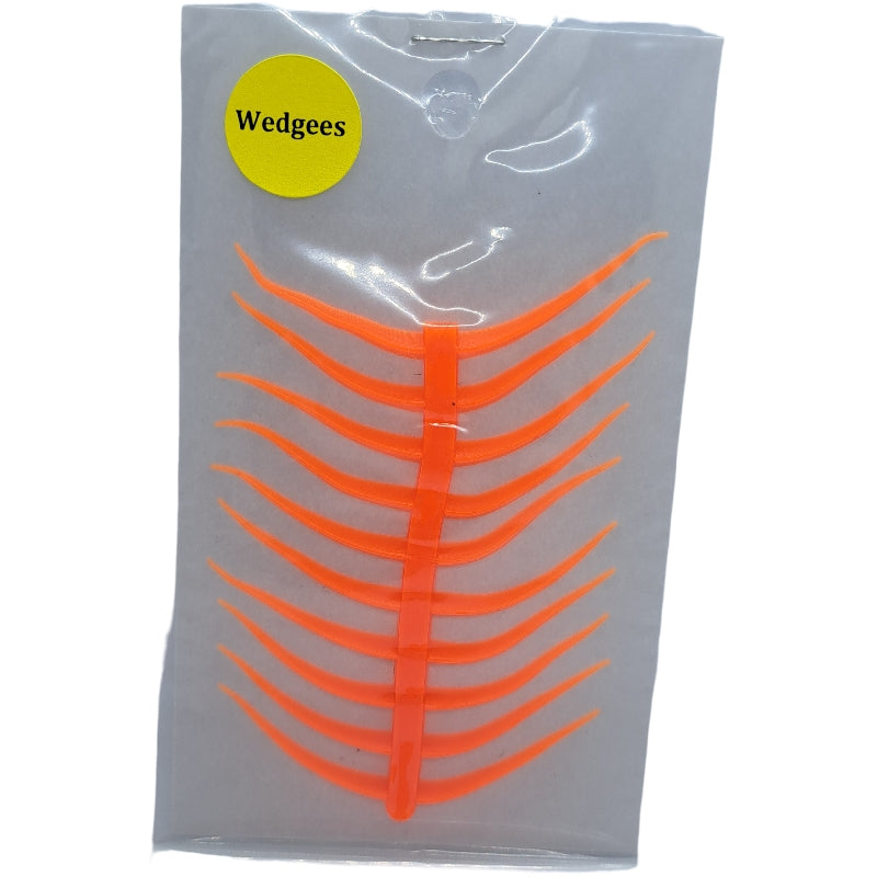 Hot Orange – Digger's Jig Tails