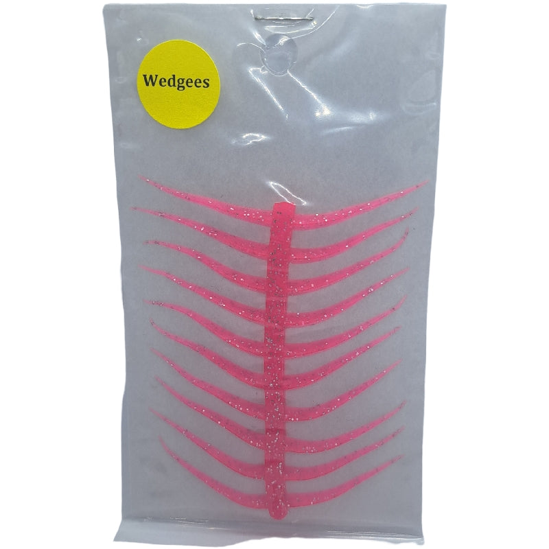 Pink Sparkle – Digger's Jig Tails