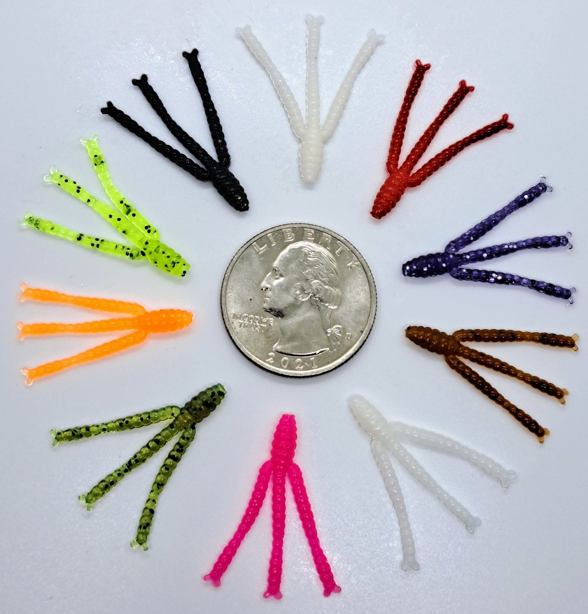 1" Tri Bloods – Digger's Jig Tails