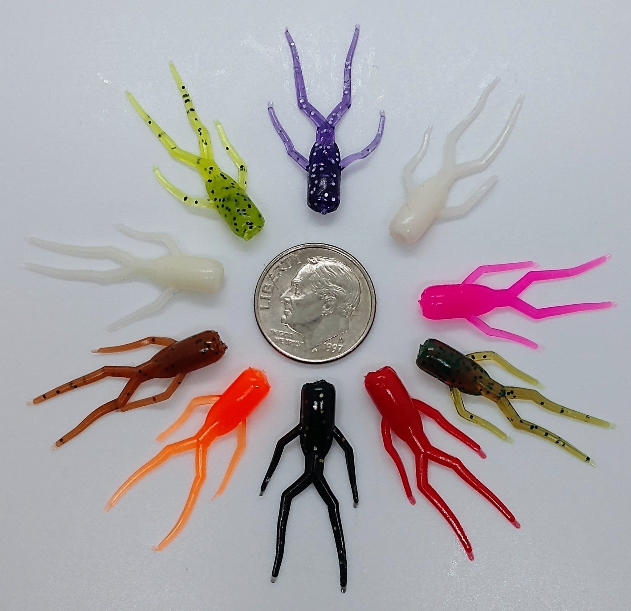 1" Ice Dancers – Digger's Jig Tails