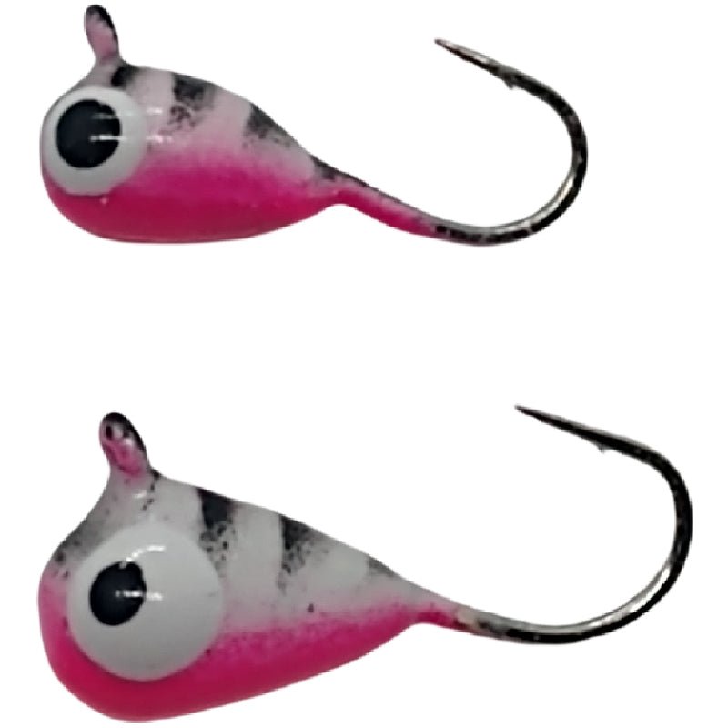 Pink Tiger Glow – Digger's Jig Tails