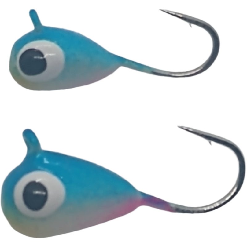 Blue Creamsicle Glow – Digger's Jig Tails